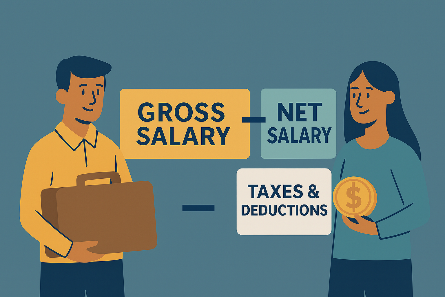 How Net Salary Differs from Gross Salary - TakeHomePay