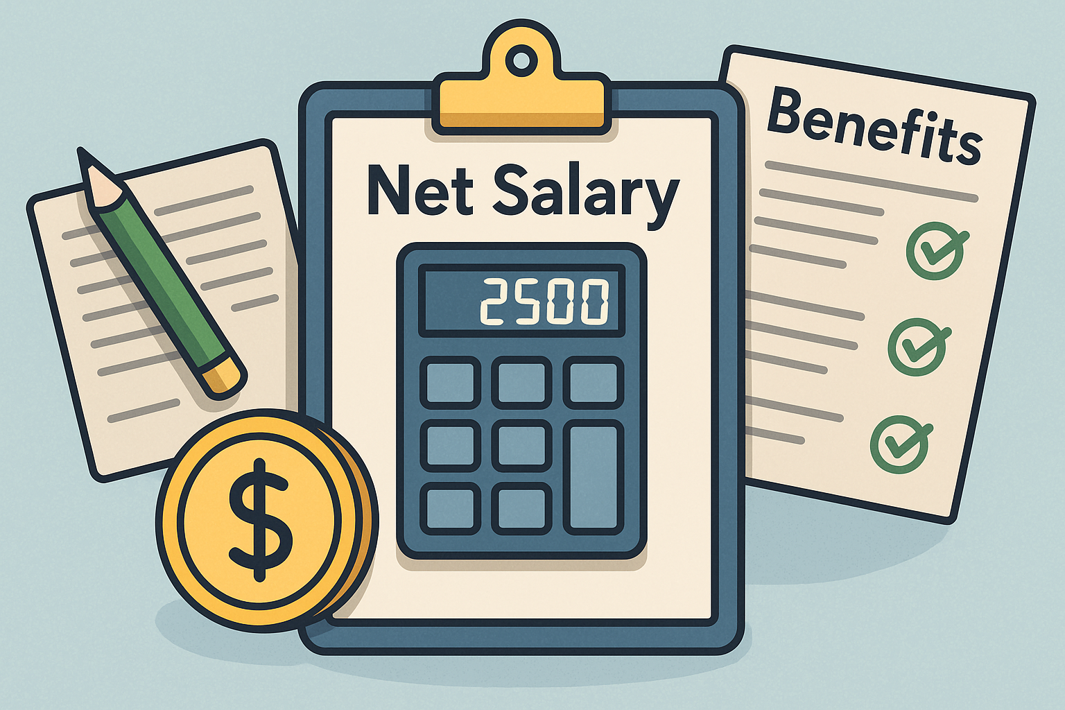 How to Estimate Net Salary After Benefits - TakeHomePay