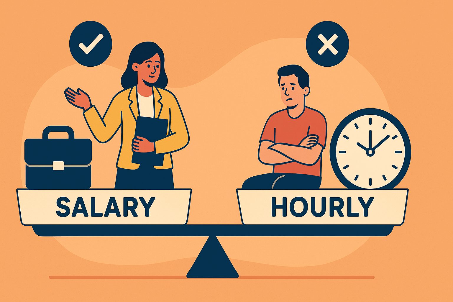 Salary vs Hourly - Pros and Cons for Employees - TakeHomePay