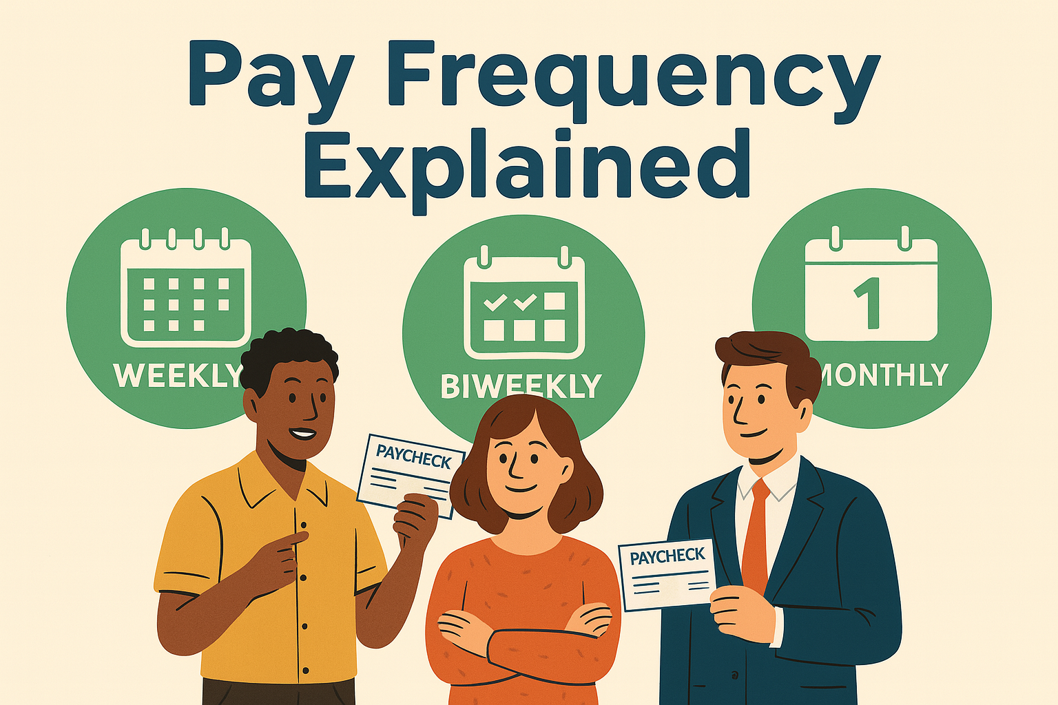 Pay Frequency Explained - Weekly, Biweekly, Monthly - TakeHomePay
